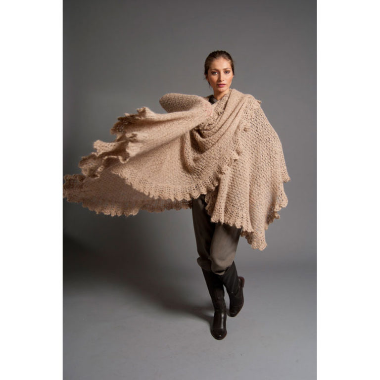 Amaru Alpaca Loica Shawl | Andes Luxe